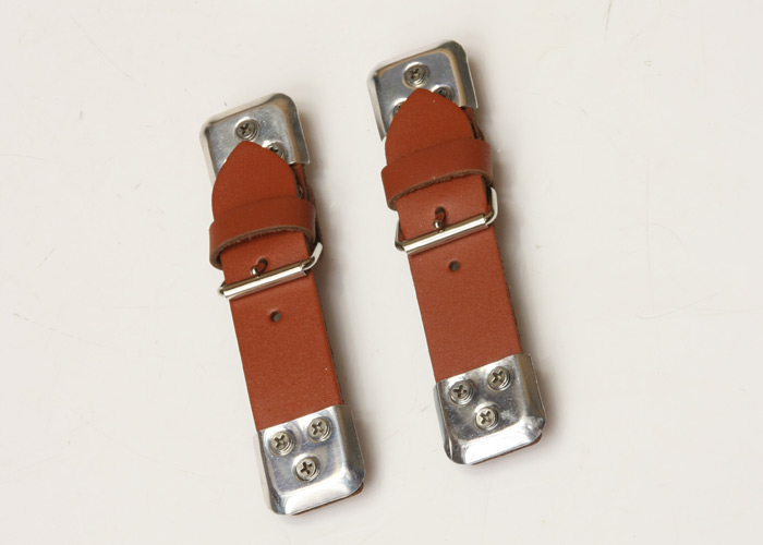 JH-STRAP2BRO / CLASSIC MINI BROWN BONNET STRAP ITALIAN JOB STYLE